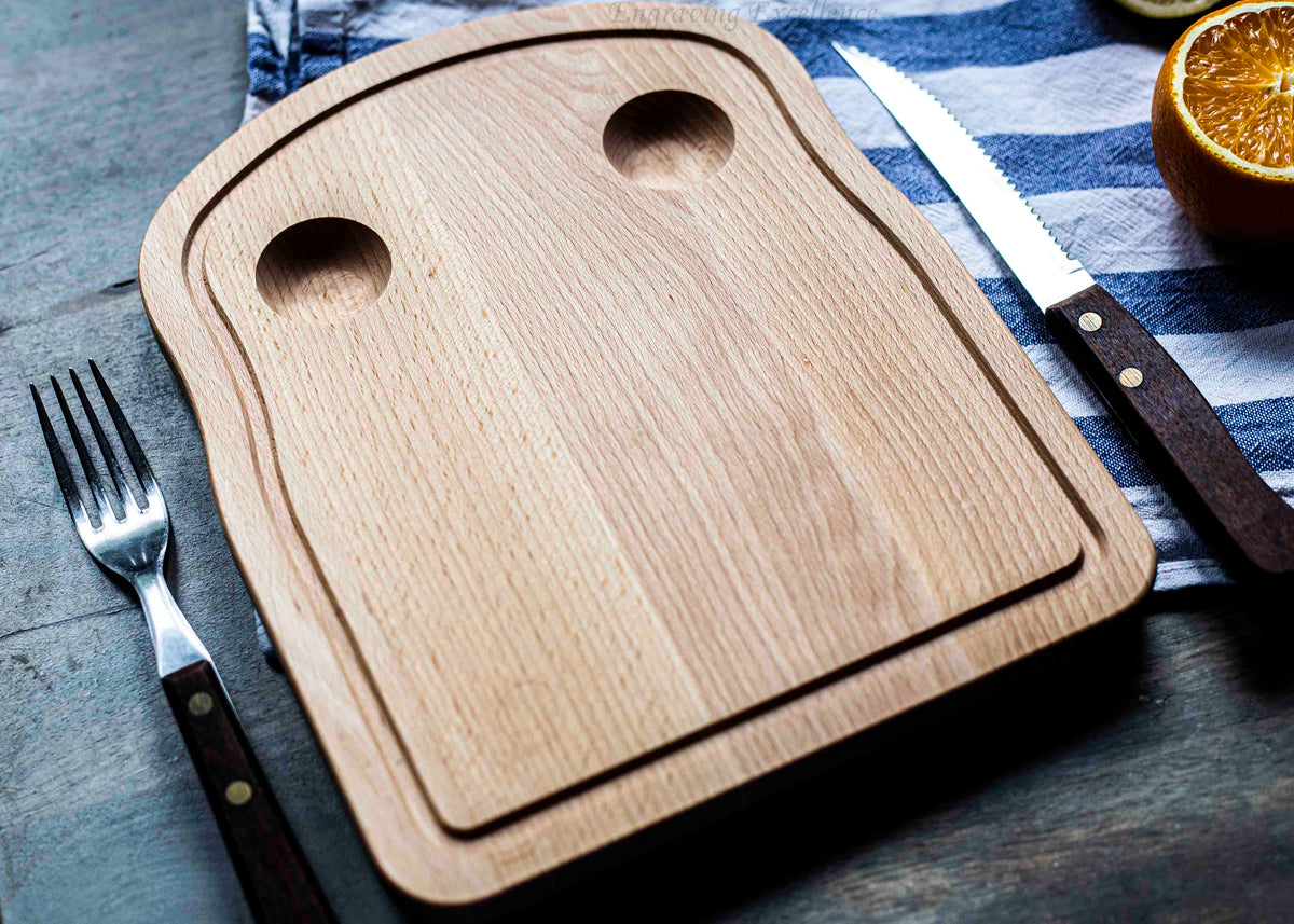 Personalised Breakfast Chopping Board - Design 5 – Engraving Excellence