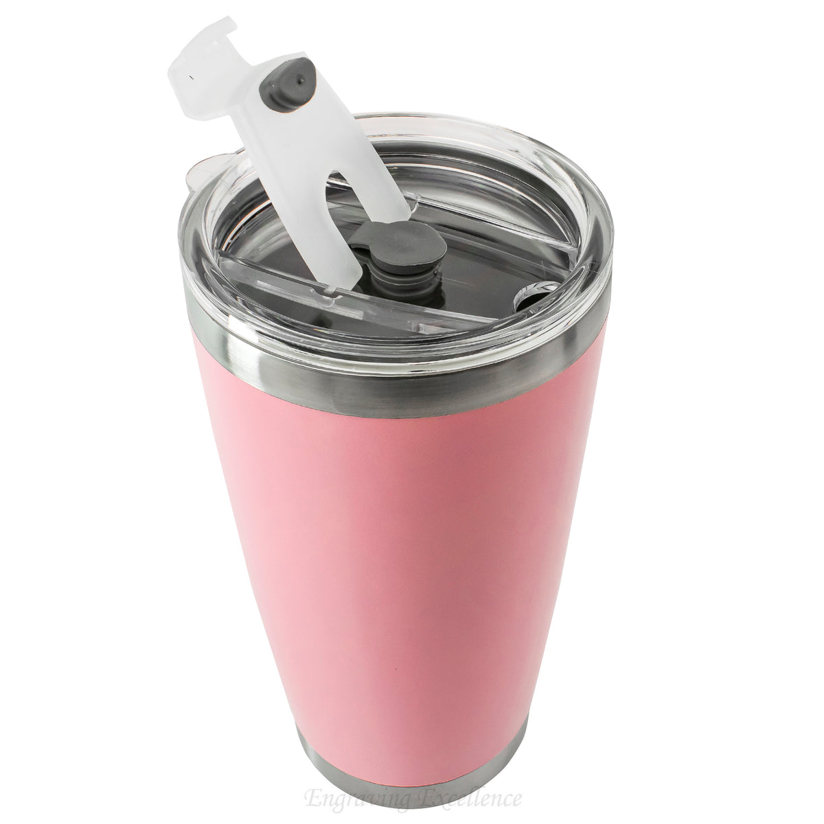 Personalised Thermal Double Insulated Cup - Light Pink – Engraving ...